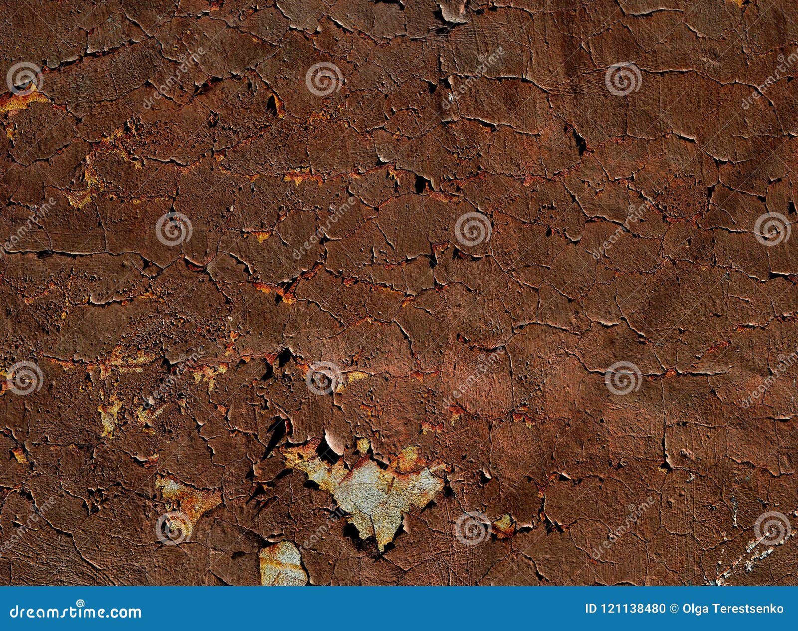 A Texture of a Vintage Wall Stock Photo - Image of torn, aged: 121138480