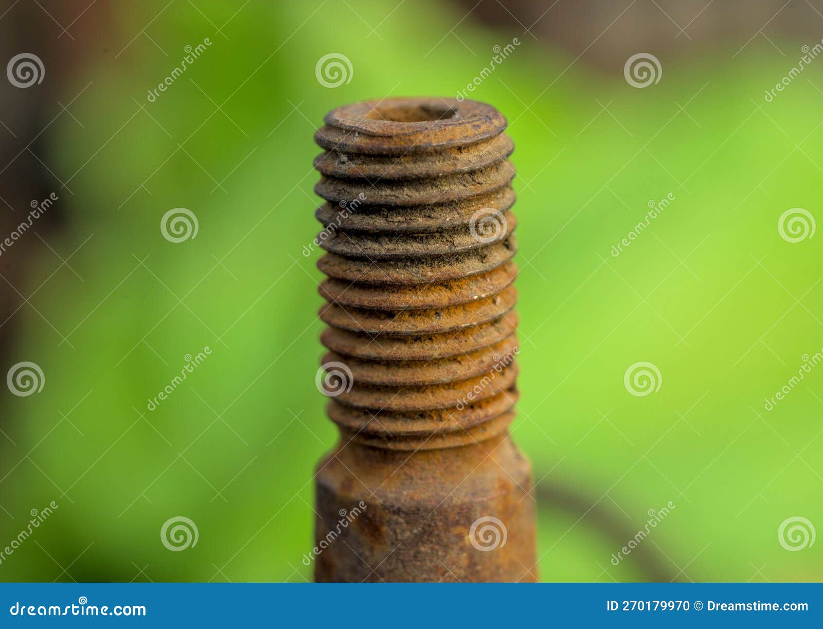 Photo of Threaded Part of the Steering Tip Stock Photo - Image of ...