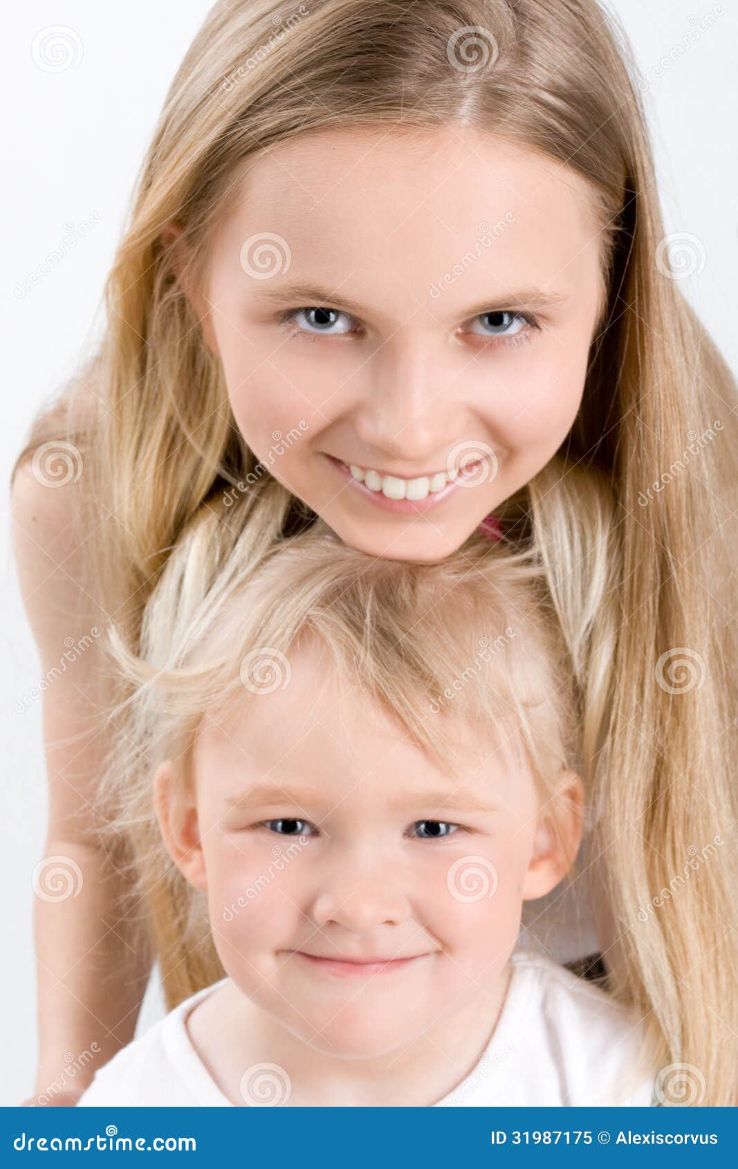Photo of two sisters stock image. Image of bright, love - 31987175