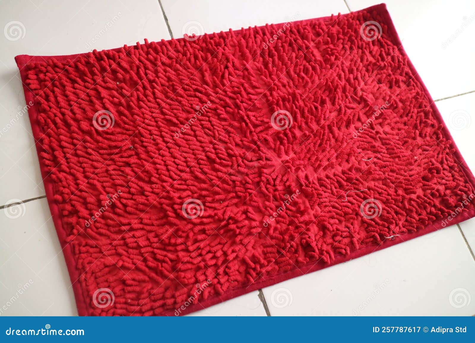 The Unique Texture of the Red Mat Stock Image - Image of pattern, clean ...
