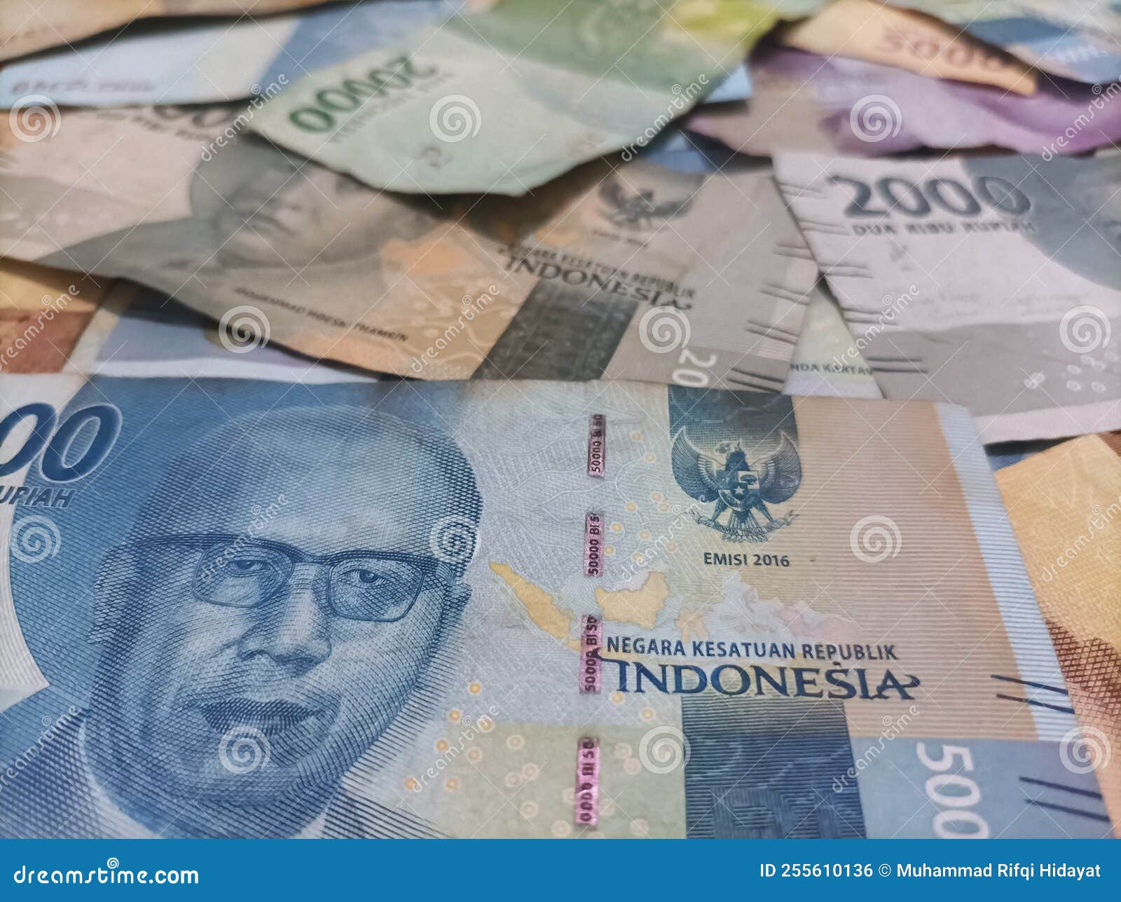 Photo of Various Kinds of Indonesian Money Stock Photo - Image of money ...