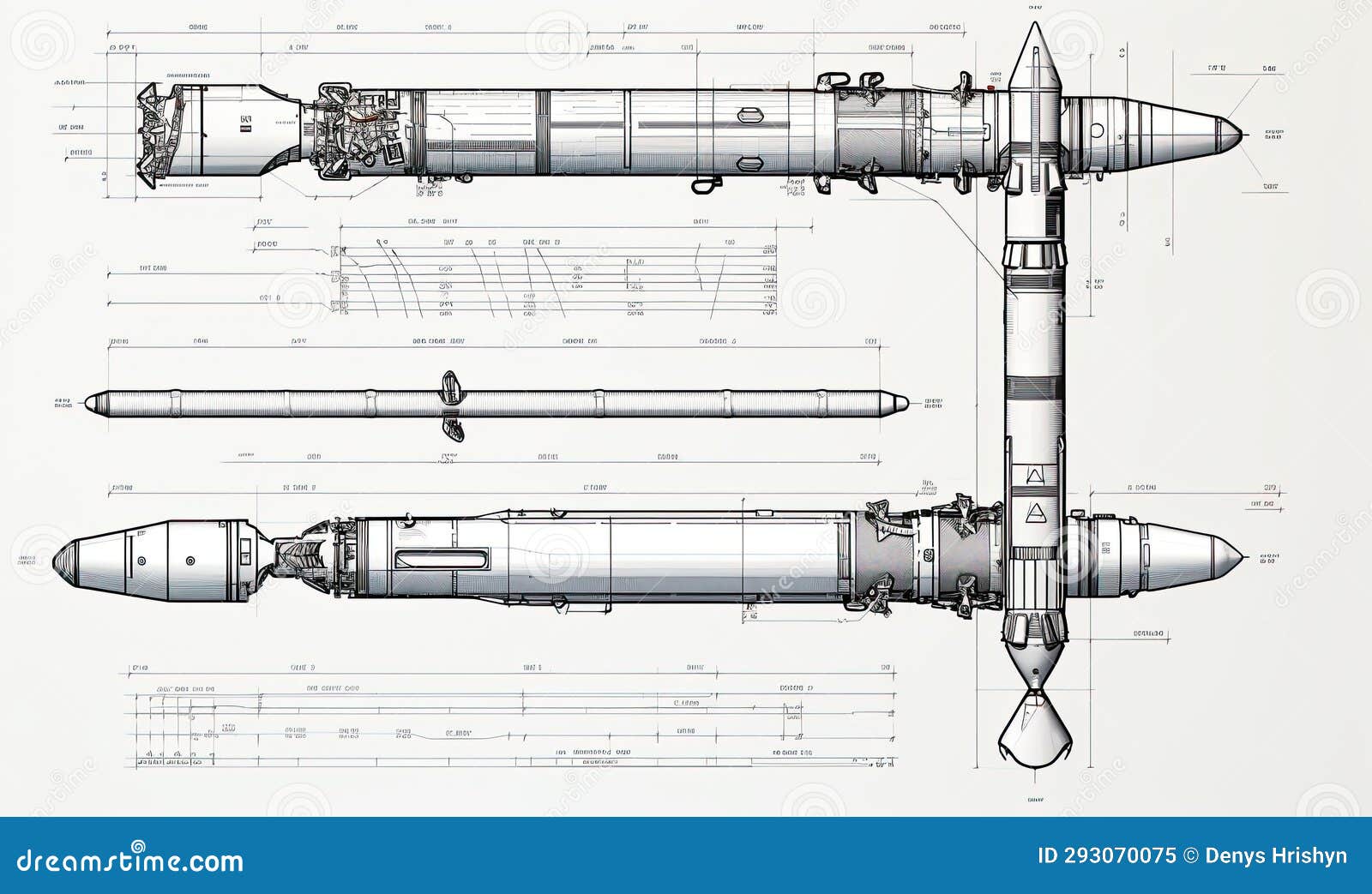 Photo of Various Rockets on Display at a Space Exhibition Stock ...