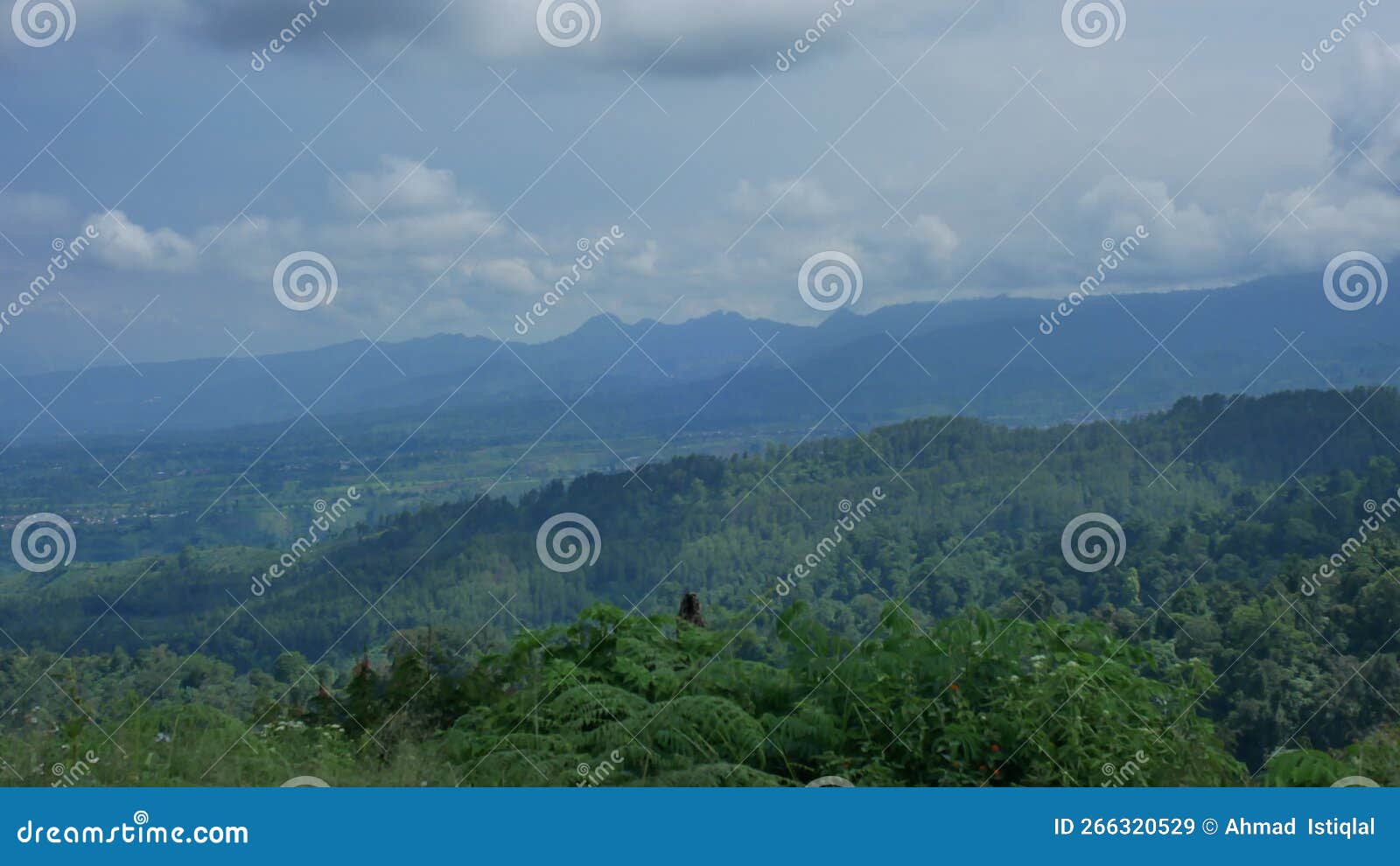 Photo of View from the Top of the Hill Stock Image - Image of hill ...