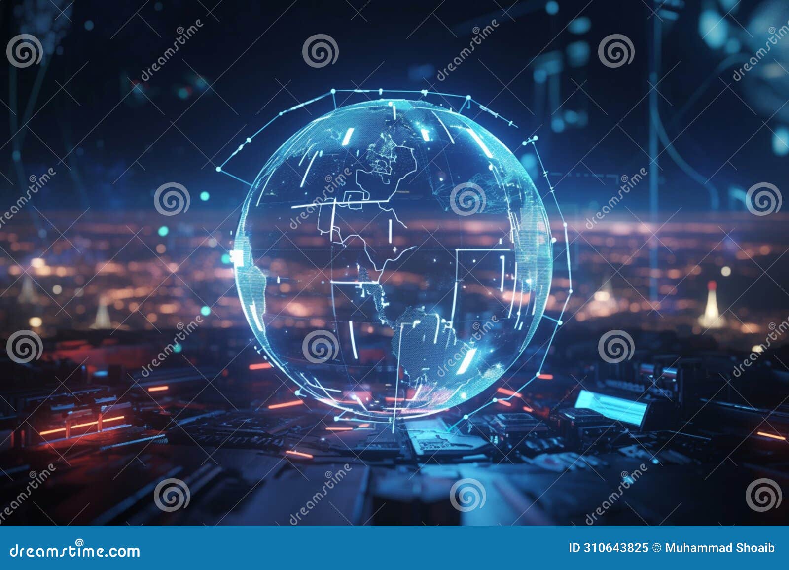 Photo Visual Representation of AIs Future Potential and Technological ...