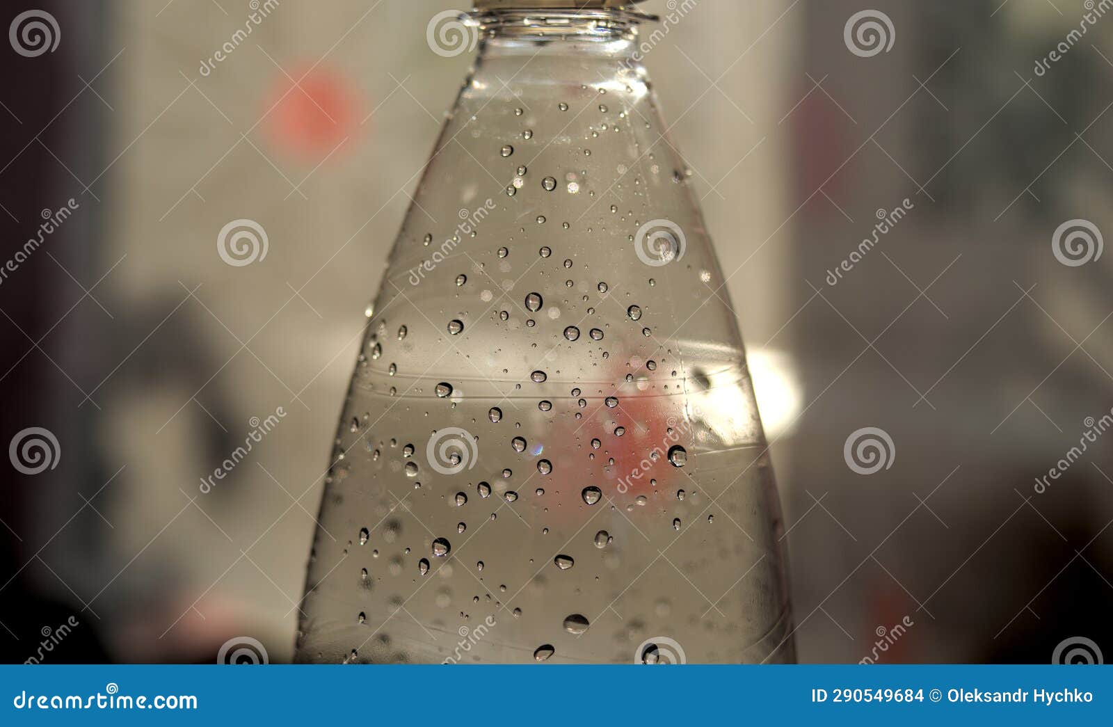 Photo of Water Drops Inside Plastic Bottle Stock Photo - Image of ...