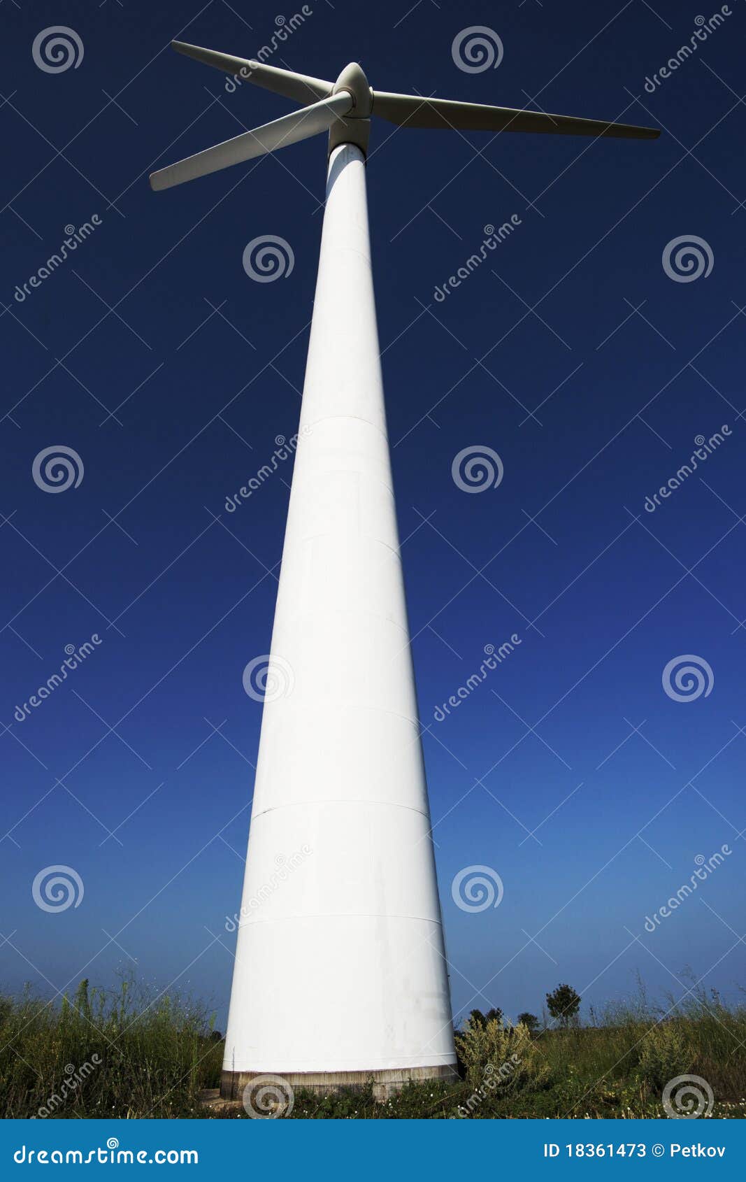 Photo of Wind Power Installation Stock Image - Image of green, enercon ...