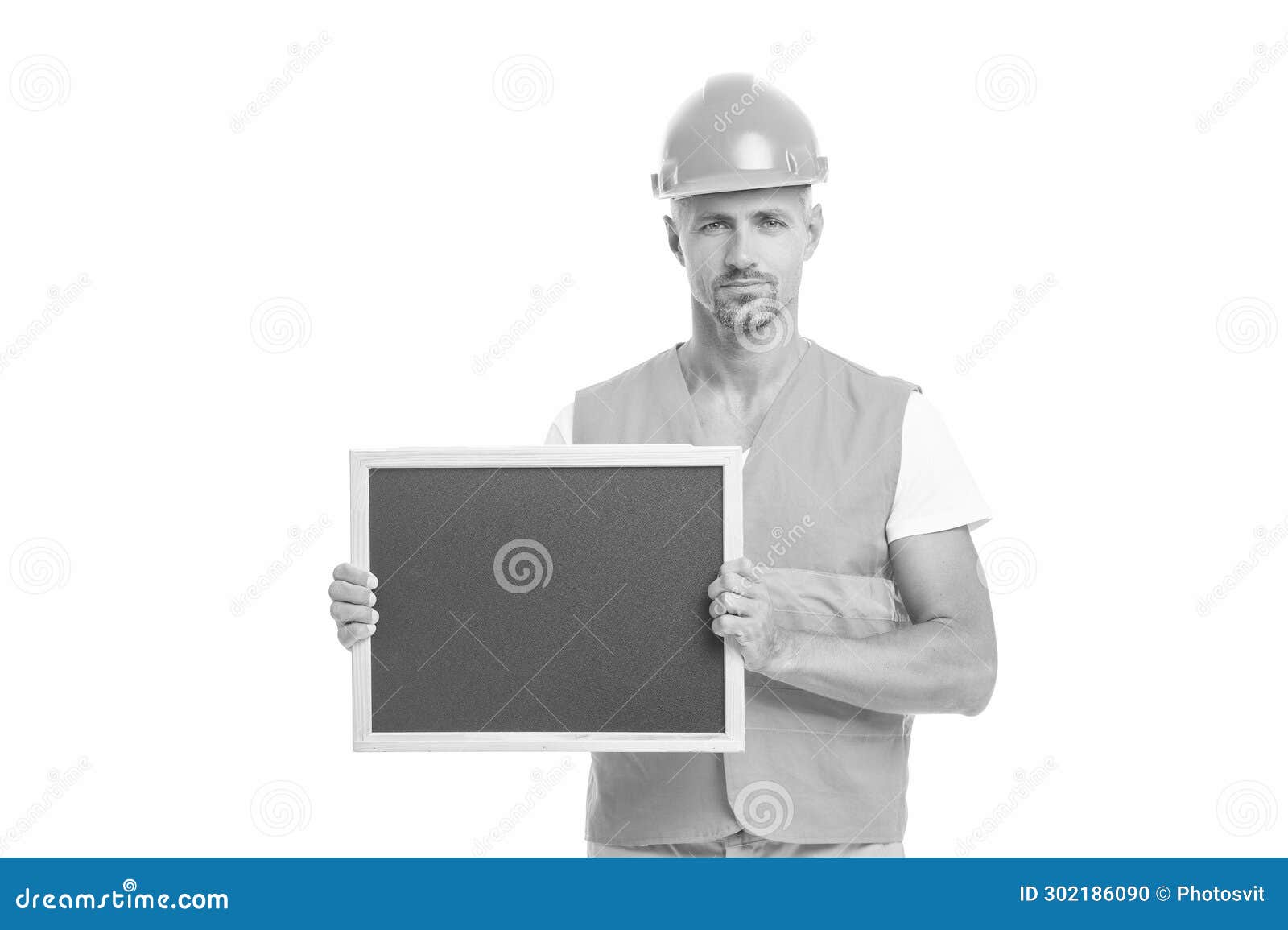 Photo of Worker Show Advertisement, Copy Space. Worker Show ...