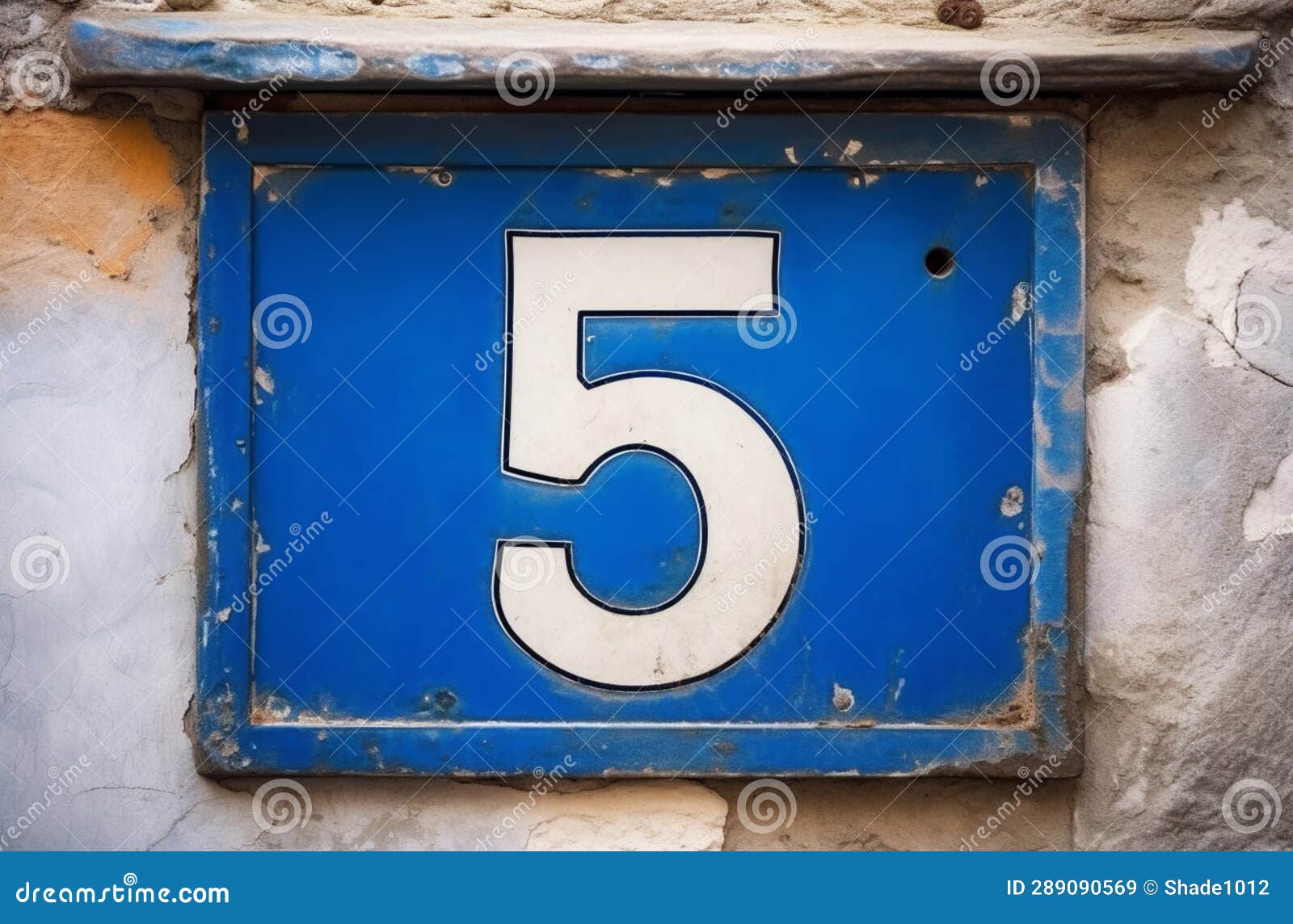 Number 5 on a Building stock illustration. Illustration of numerals ...