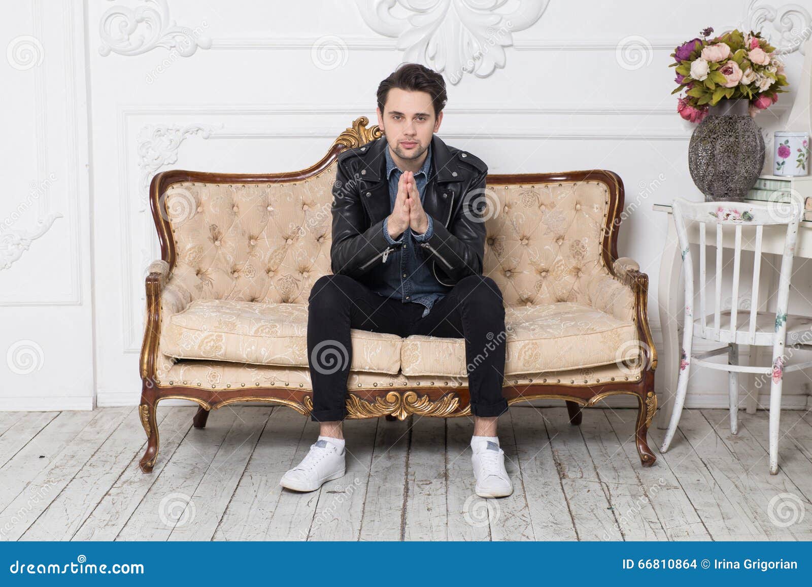 Photo of a Young Man in the Studio Stock Photo - Image of modern, male ...