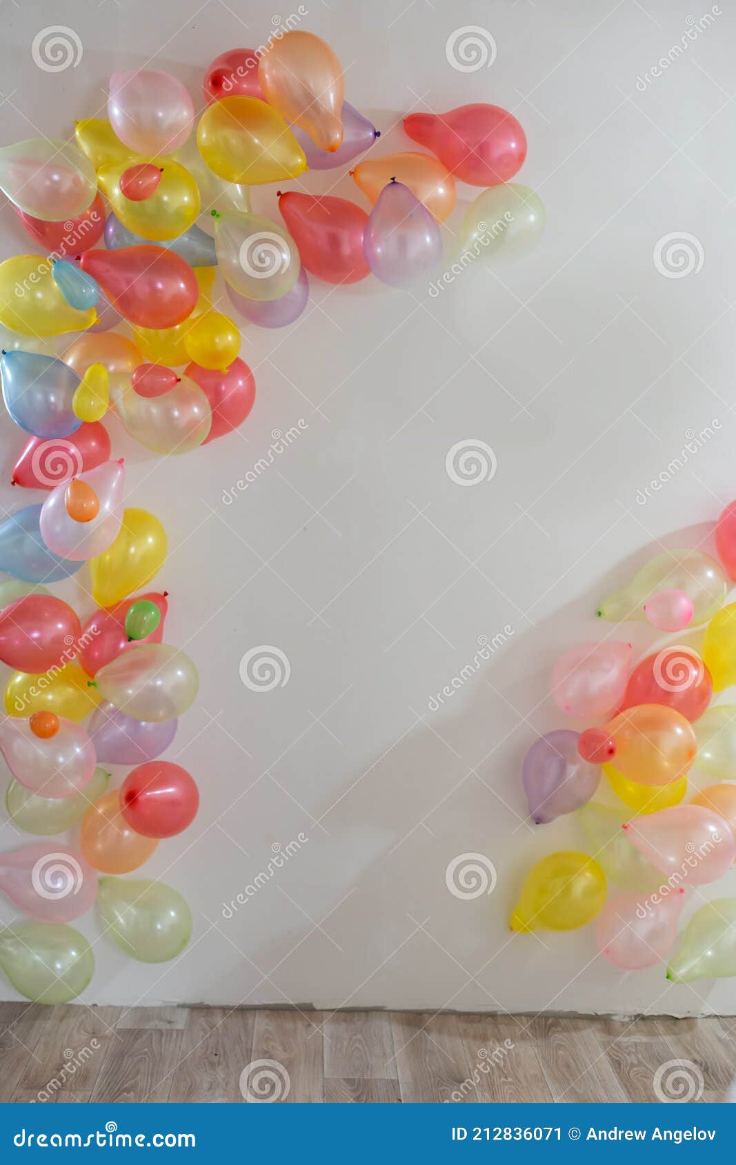 Photo Zone Balloons for the Holiday Stock Image - Image of style ...