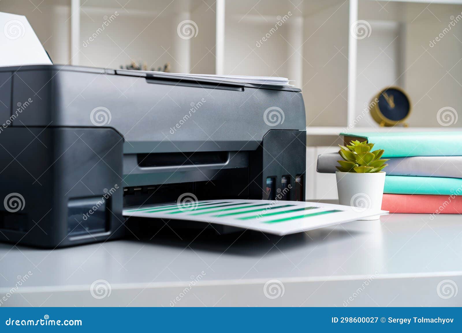 Photocopier Machine for Document Printing in the Office Stock ...