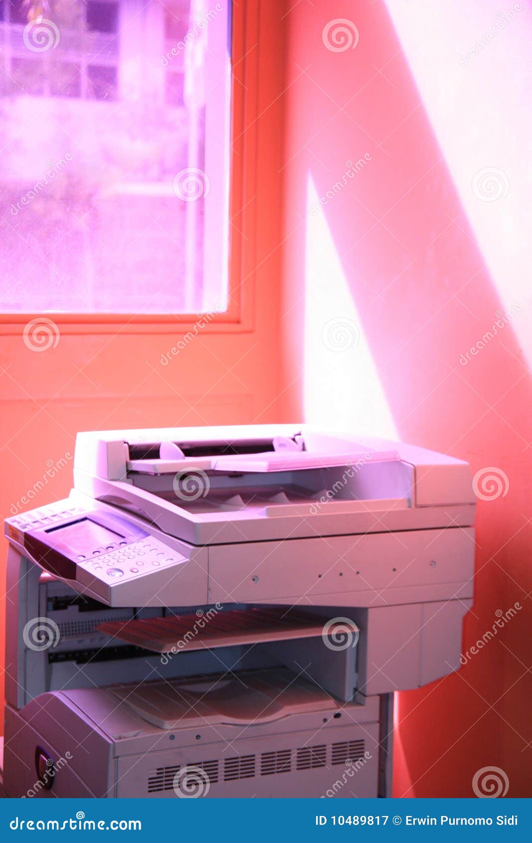 Photocopy machine stock image. Image of next, design - 10489817