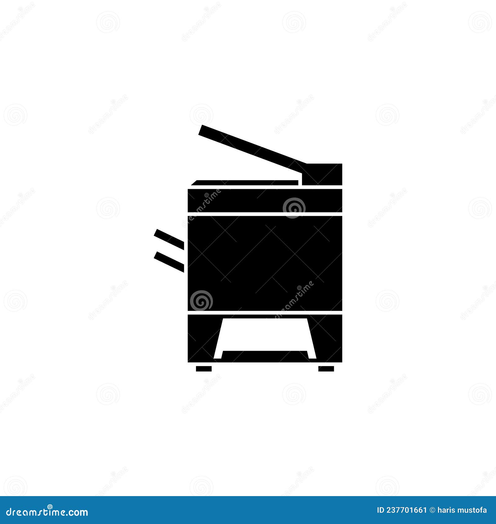 Photocopy Machine Icon Design Template Vector Isolated Stock Vector ...