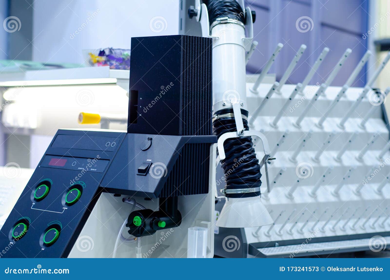Photoelectric Flame Photometer in the Laboratory Stock Image - Image of ...