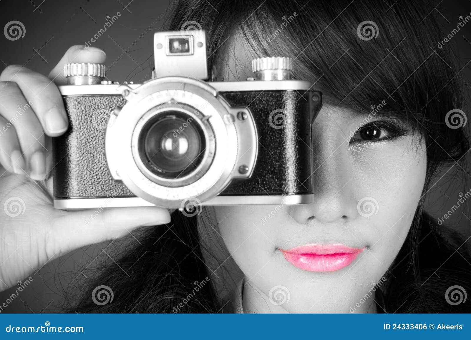 Photogenic stock photo. Image of classic, lips, beautiful - 24333406