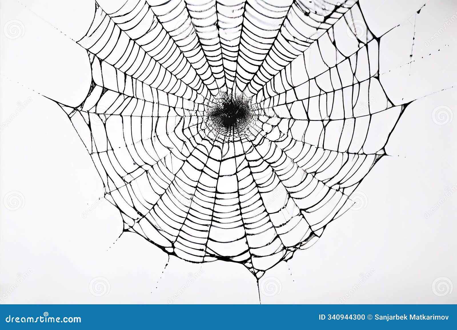 A Cobweb Created Using Ascii Characters With Different Symbols R ...