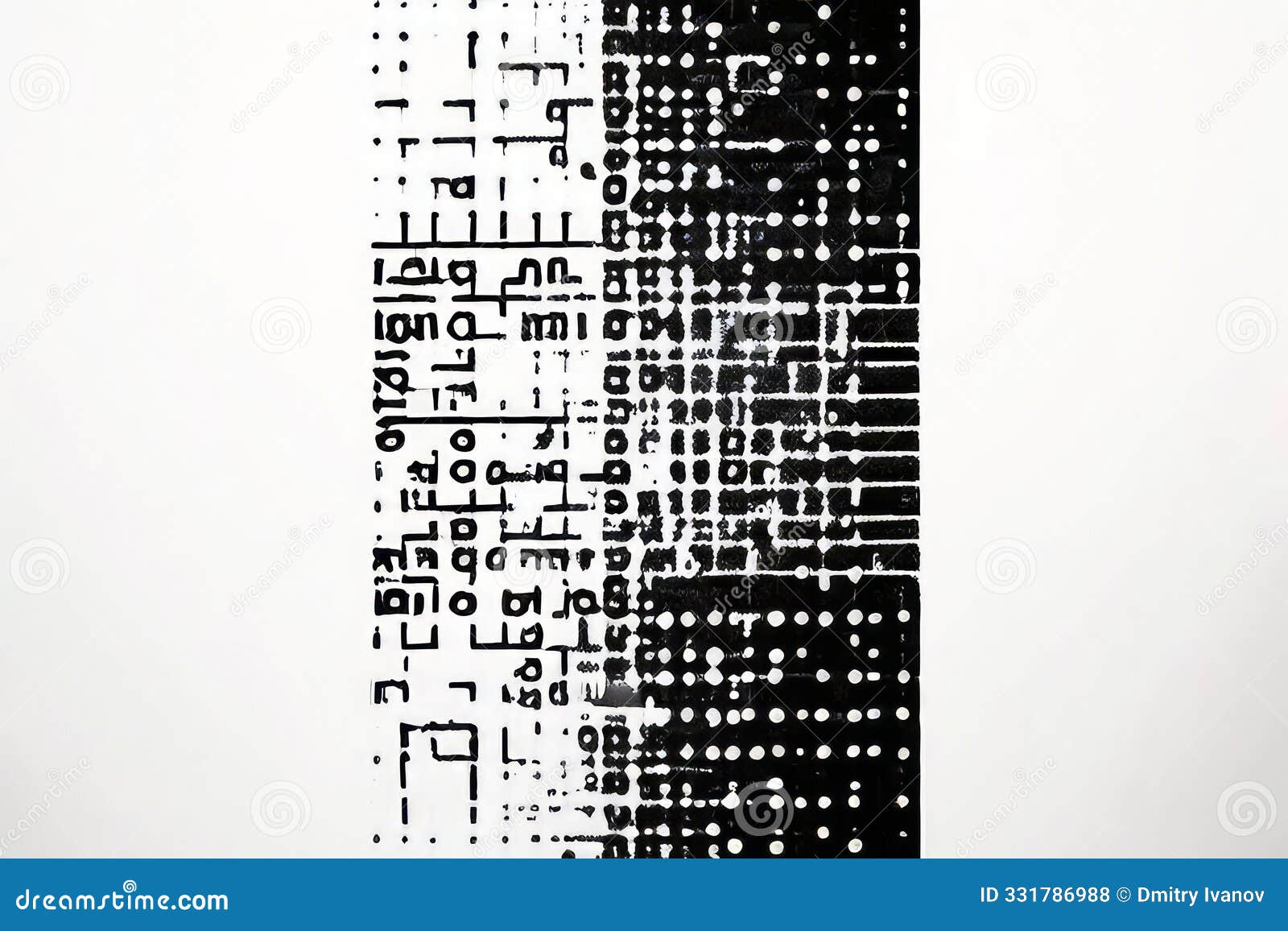 Photogram Matrix Code Photogram Overlays with Matrixng Stock ...