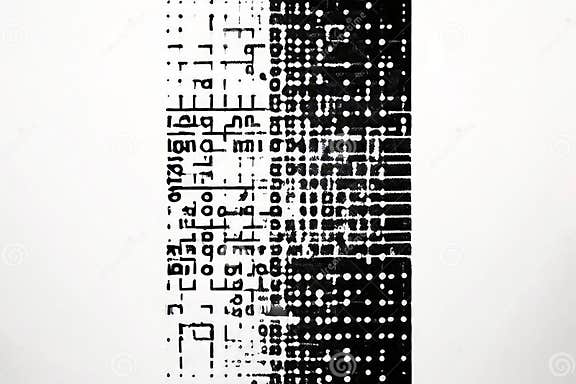 Photogram Matrix Code Photogram Overlays with Matrixng Stock ...