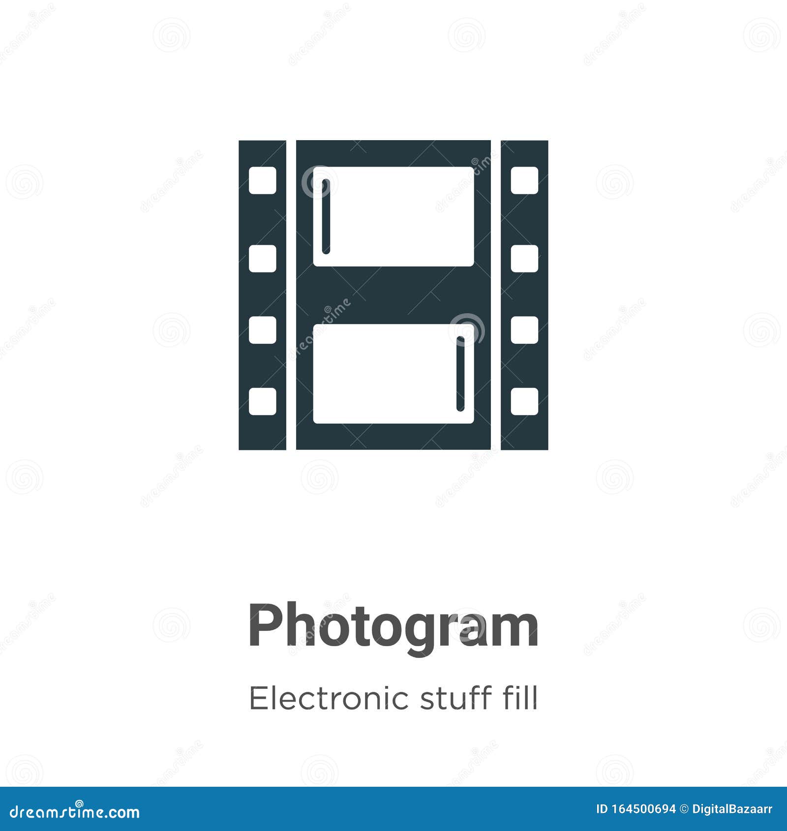 Photogram Vector Icon On White Background. Flat Vector Photogram Icon ...