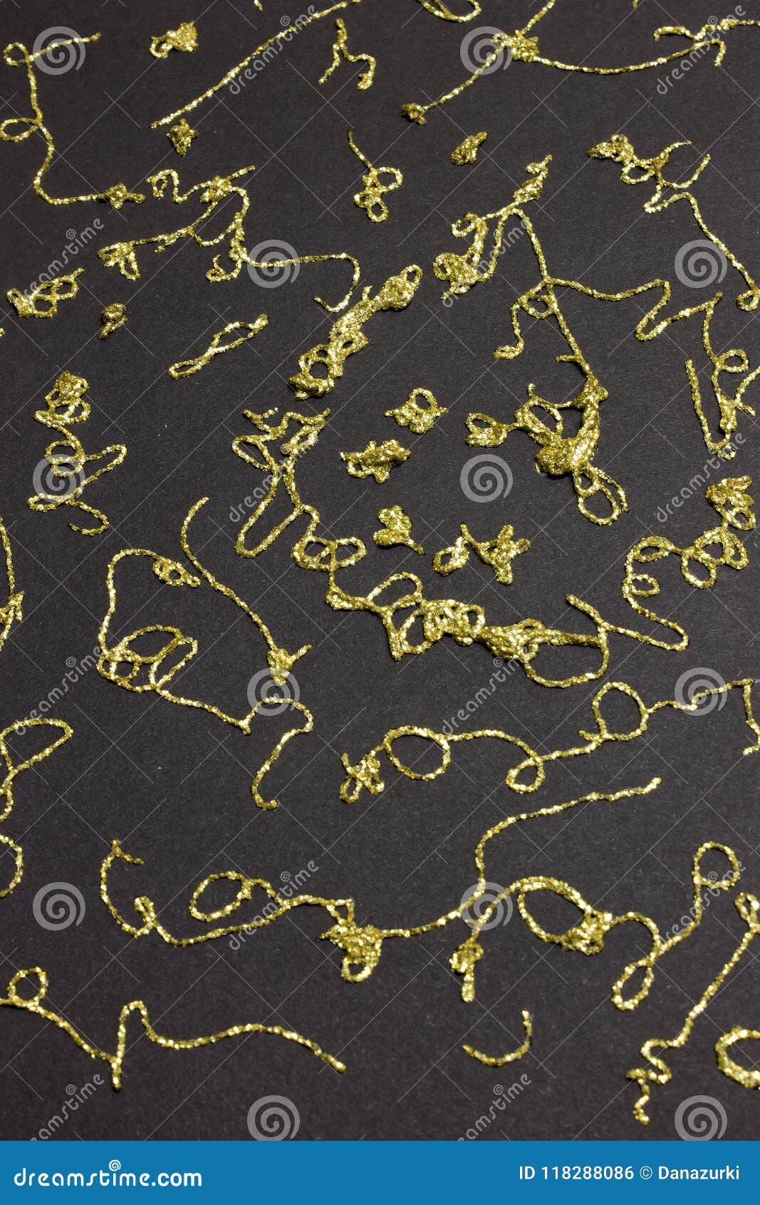 Gold Paint Splatter on a Black Background Stock Photo - Image of ...