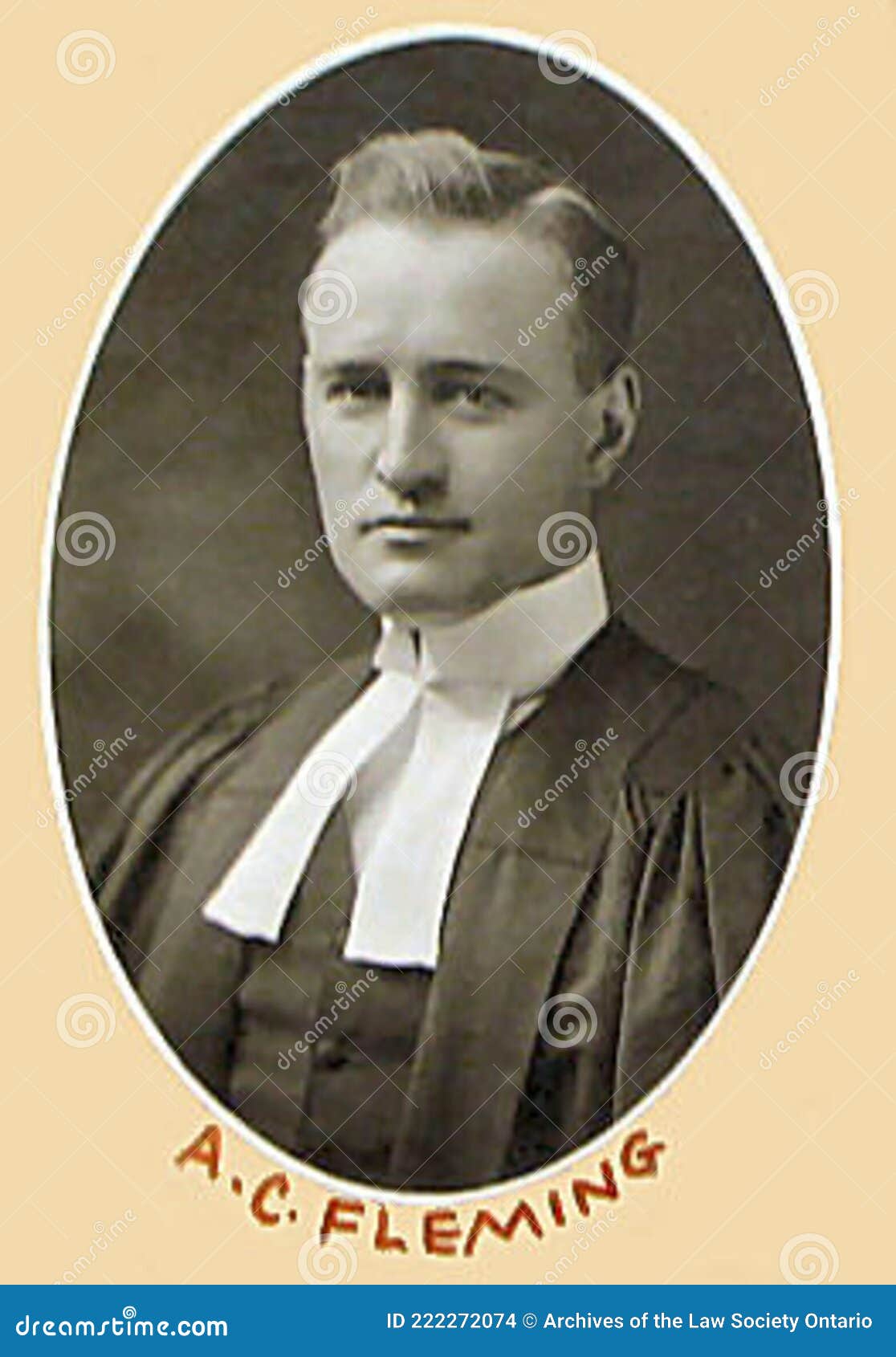 Photograph Of Alan Christy Fleming (d. 1950) Picture. Image: 222272074