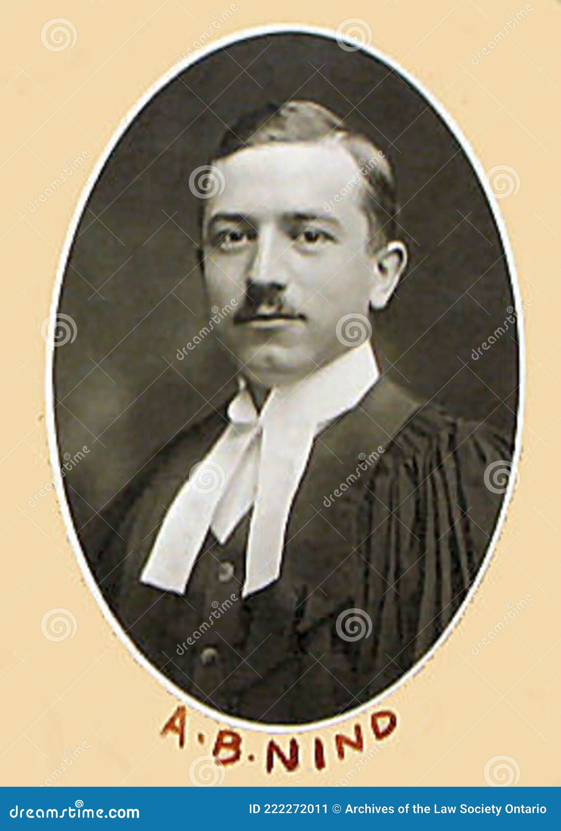 Photograph Of Albert Benjamin Nind (1890-1977) Picture. Image: 222272011