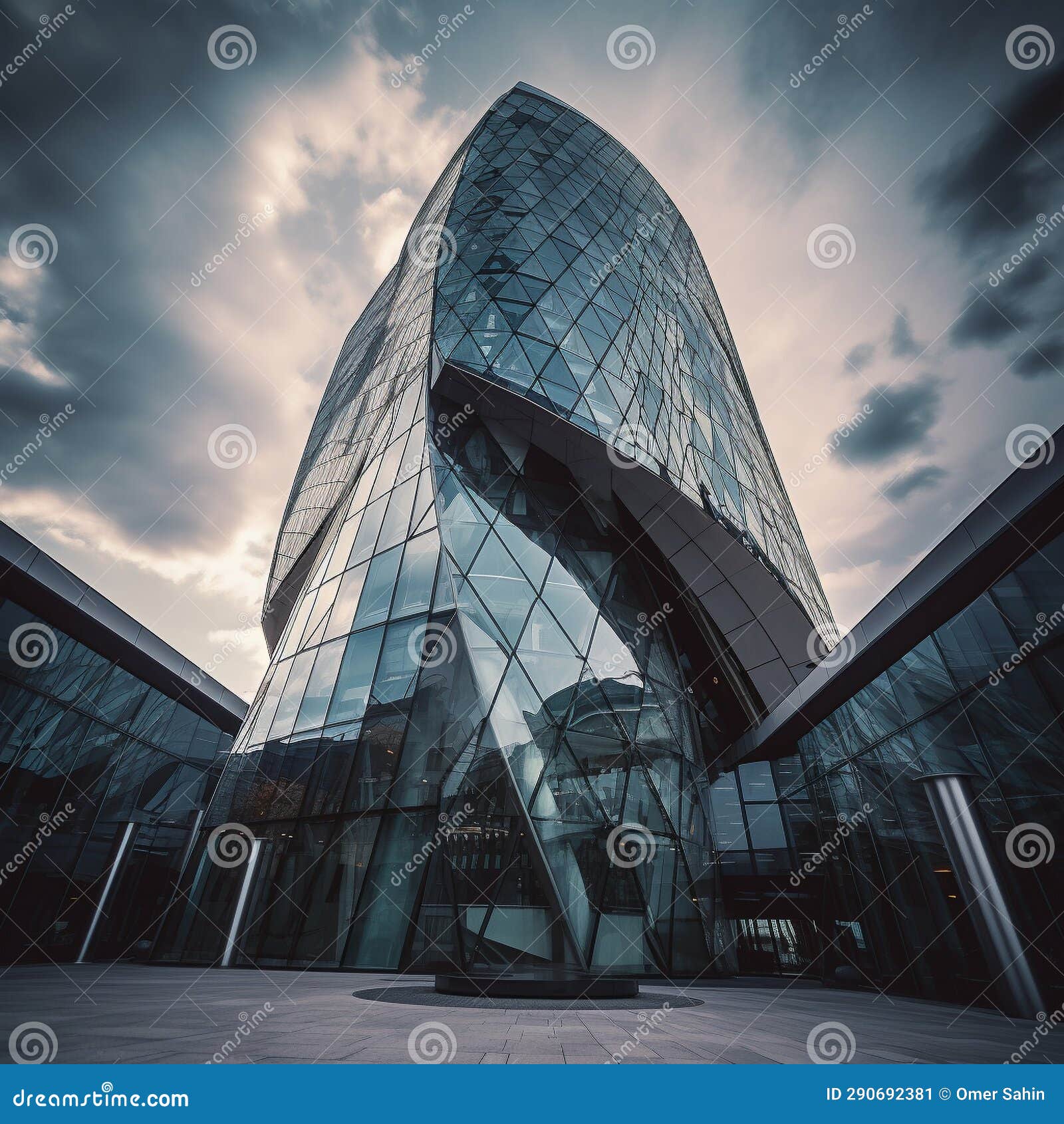 Stunning Architecture and Unique Structures Stock Illustration ...