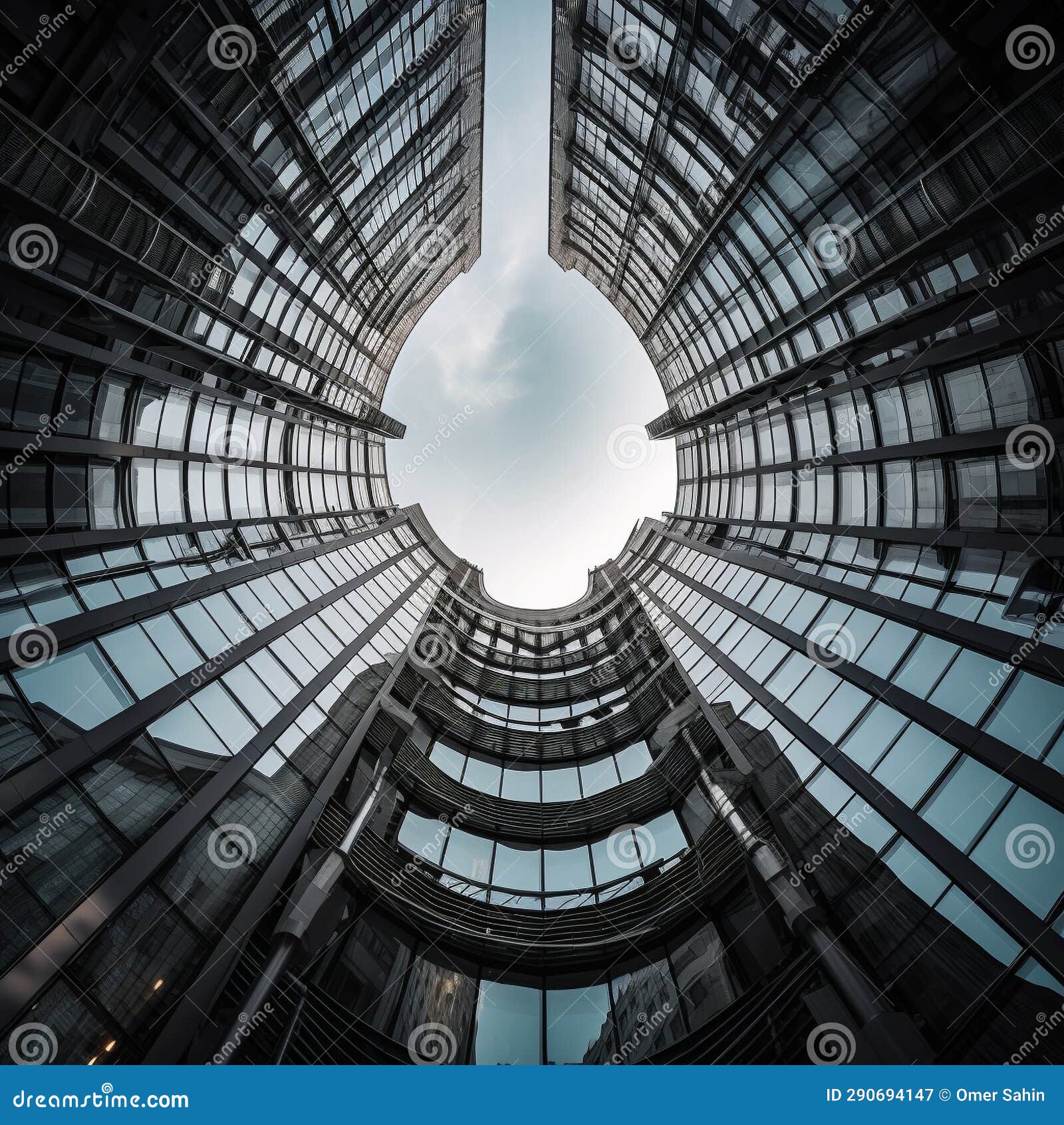 Stunning Architecture and Unique Structures Stock Illustration ...