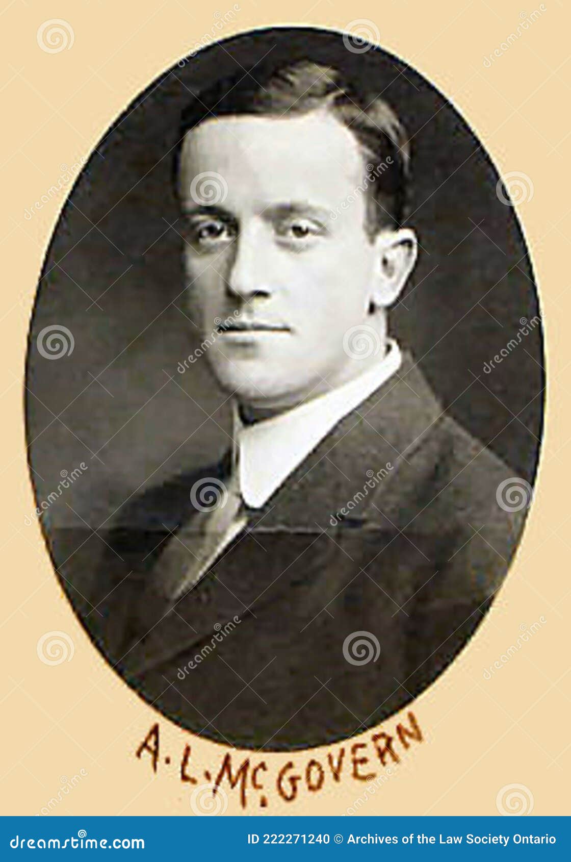 Photograph Of Arthur Lawrence McGovern (d. 1917) Picture. Image: 222271240