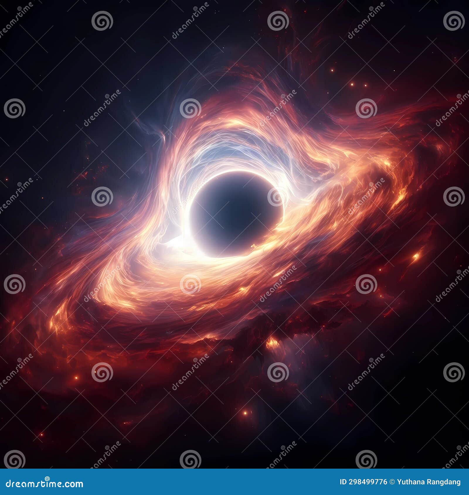 A Photograph Capturing the Mesmerizing Beauty of a Supernova. Stock ...