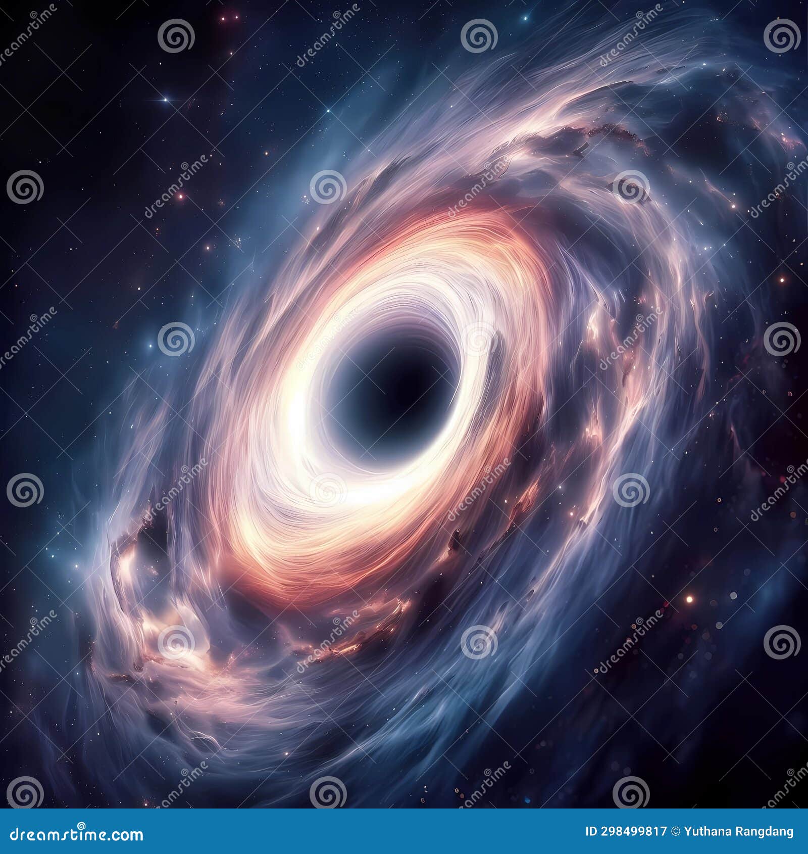 A Photograph Capturing the Mesmerizing Beauty of a Supernova. Stock ...