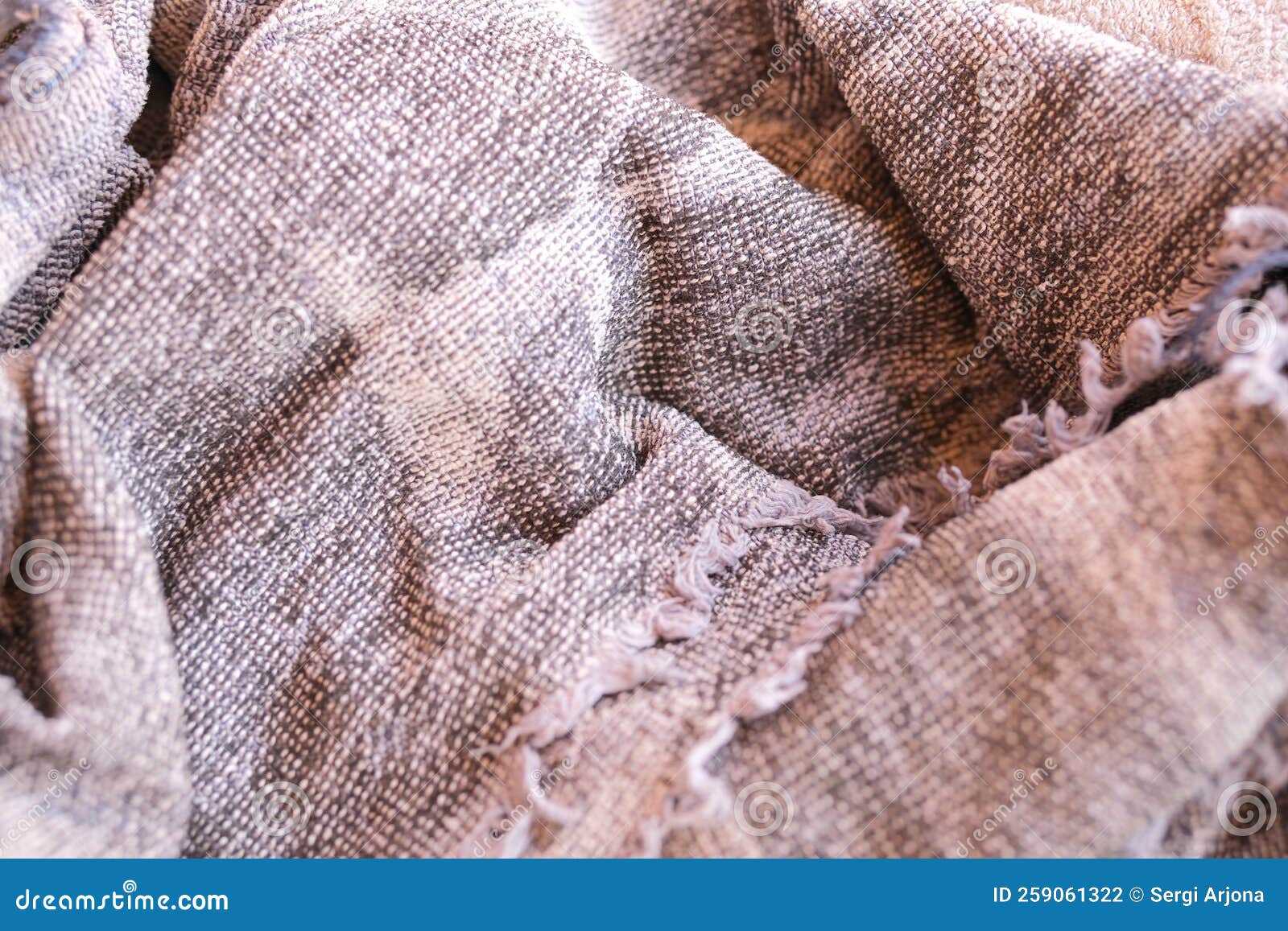 Photograph of Clothing Texture with Threads Stock Photo - Image of ...