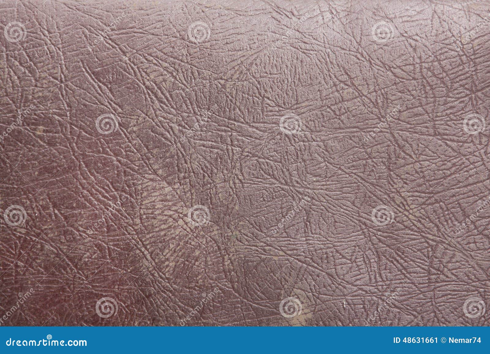 Photograph of Coarse, Wrinkled Artificial Leather Red Stock Image ...