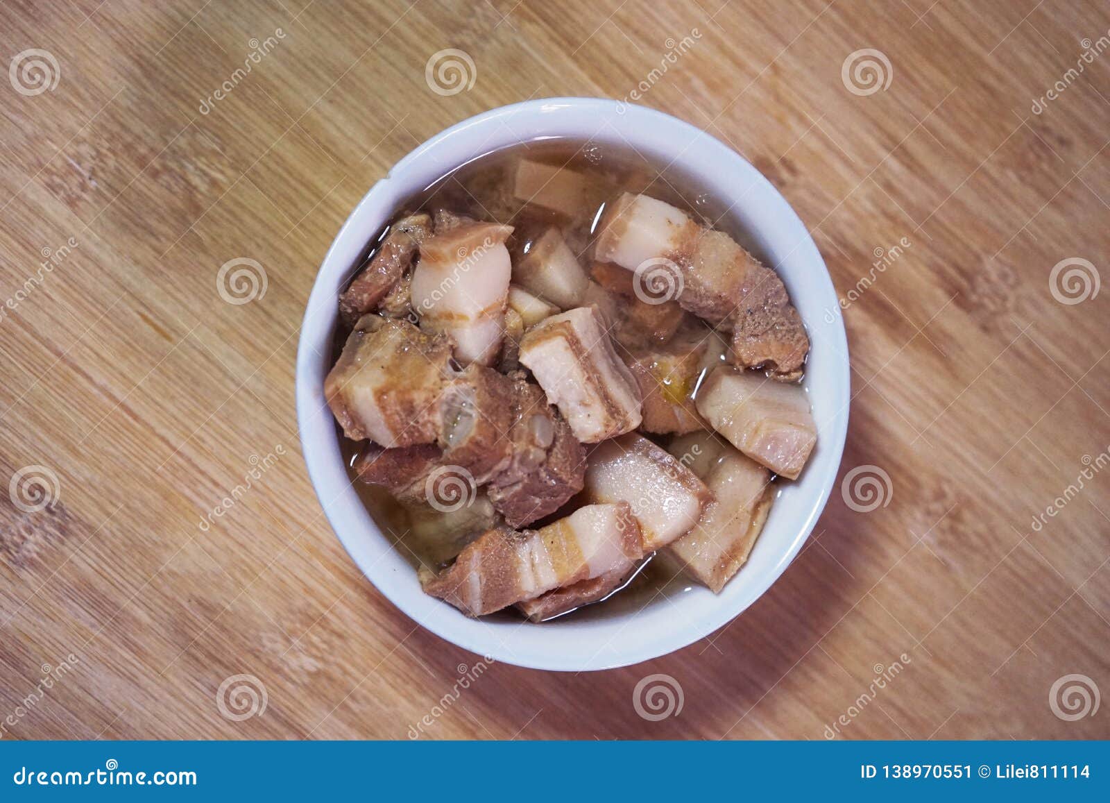 Pork Stewed in Traditional Techniques Stock Image - Image of techniques ...