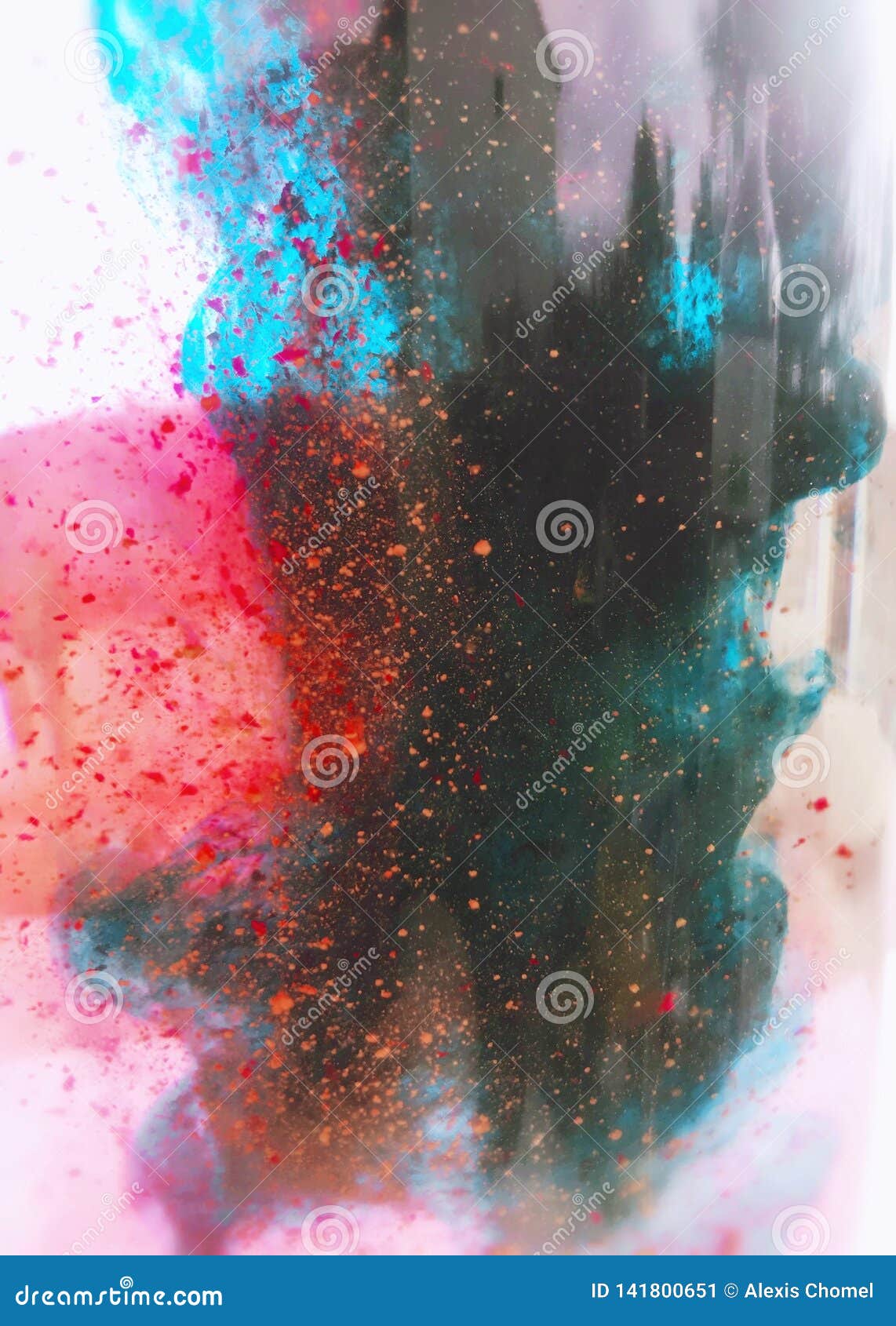 Abstract Background of Diffuse Colors Stock Image - Image of dispersion ...