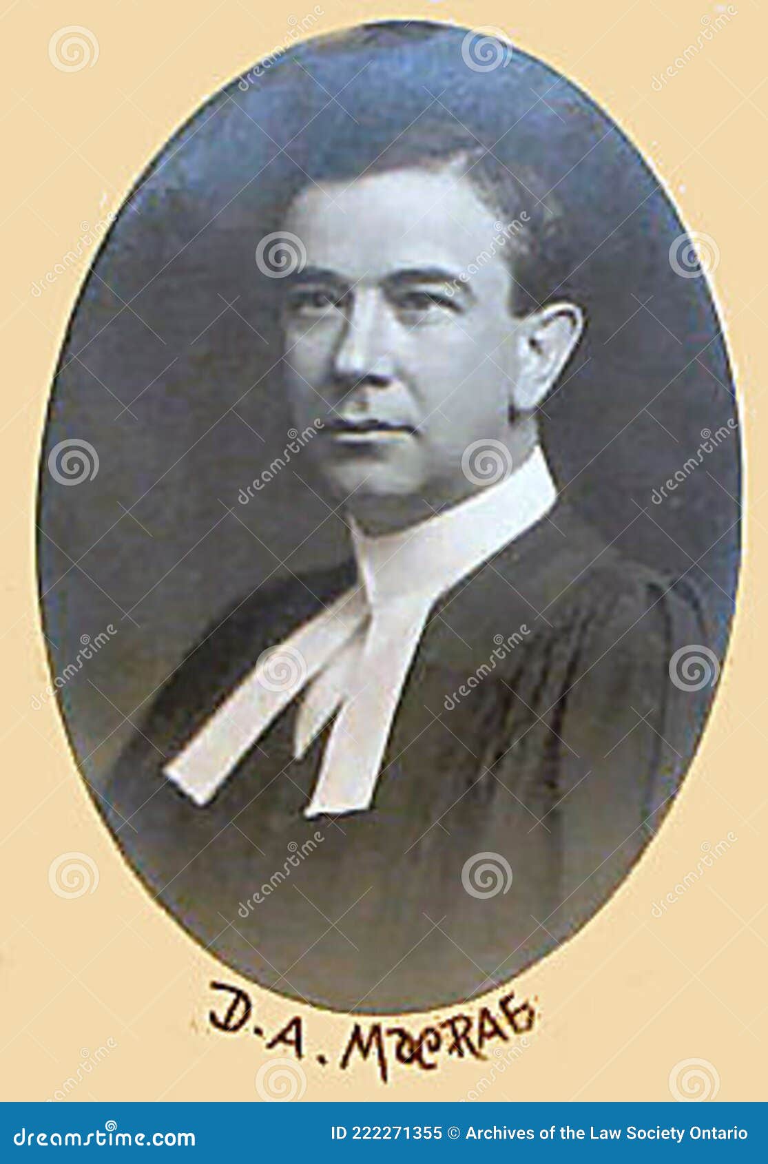 Photograph Of Donald Alexander MacRae (1872-1955) Picture. Image: 222271355