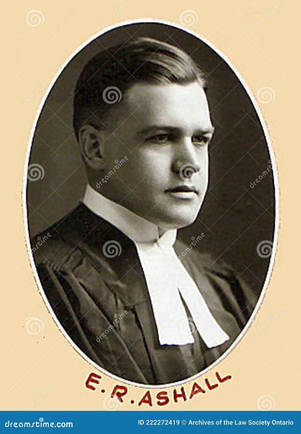 Photograph Of Edgar Randolph Ashall (d. 1950) Picture. Image: 222272419