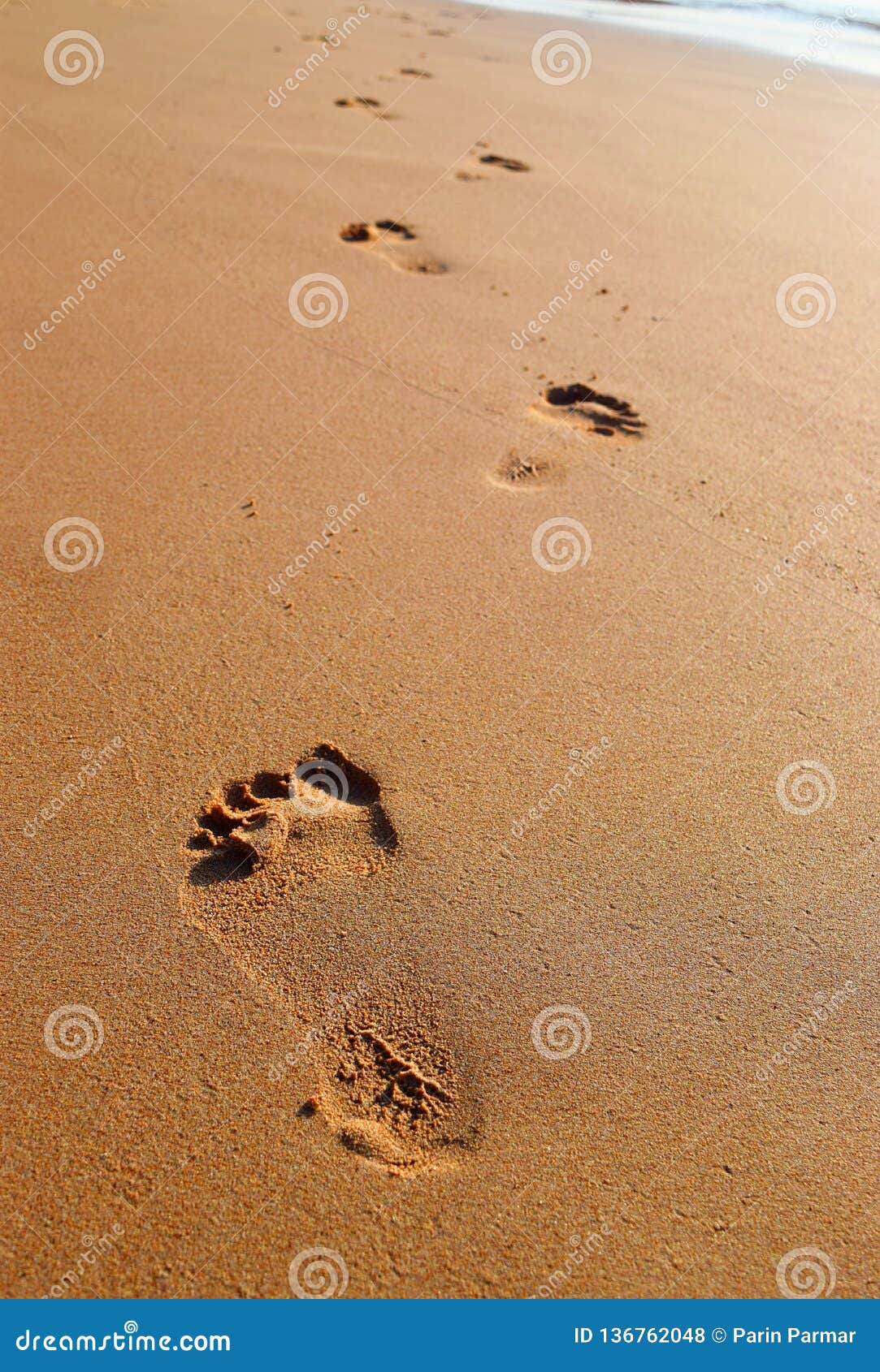Foot Steps on Sand - Every Journey of Thousand Miles Begins with a ...