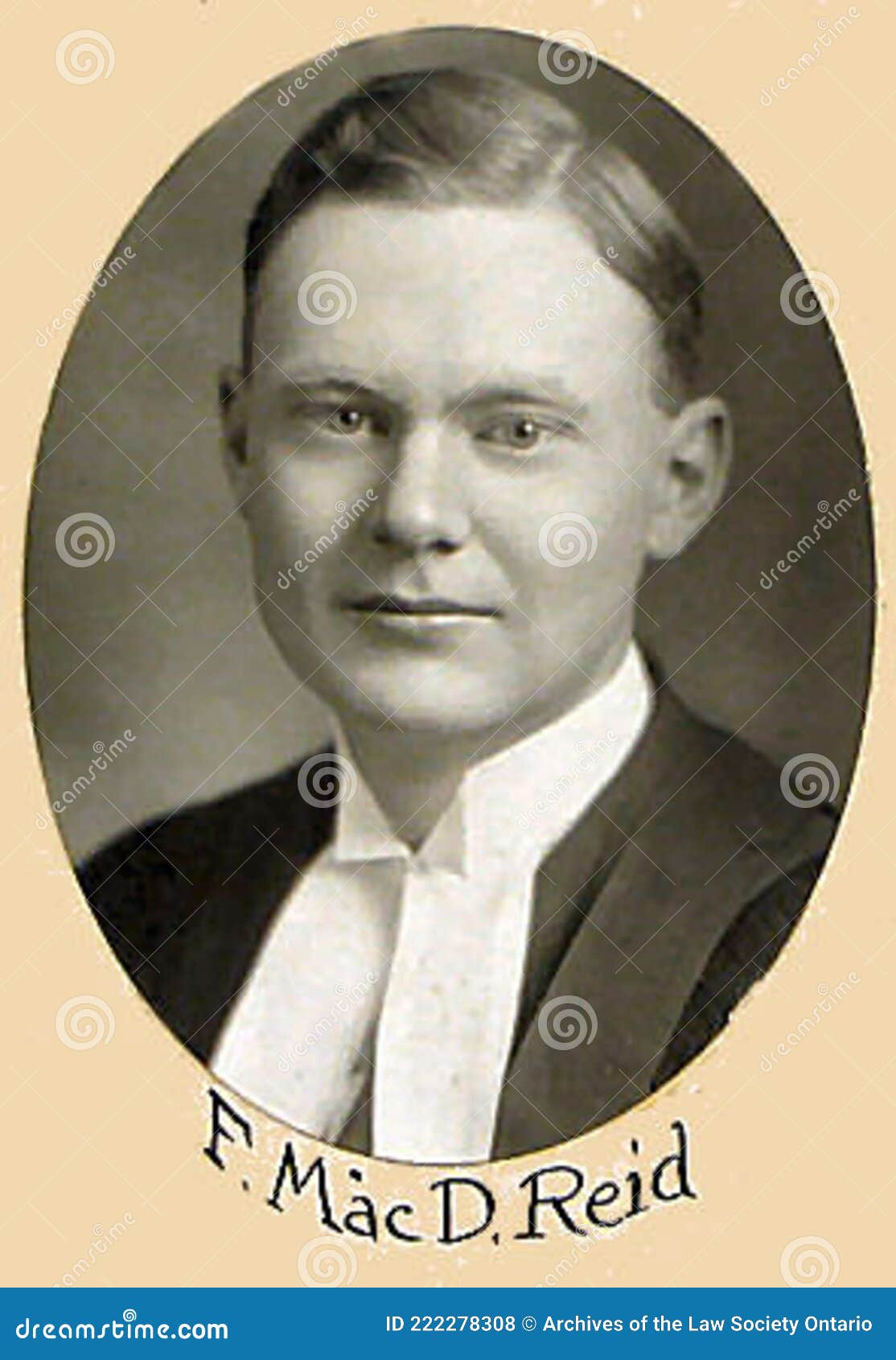 Photograph Of Francis MacDonald Reid (d. 1969) Picture. Image: 222278308