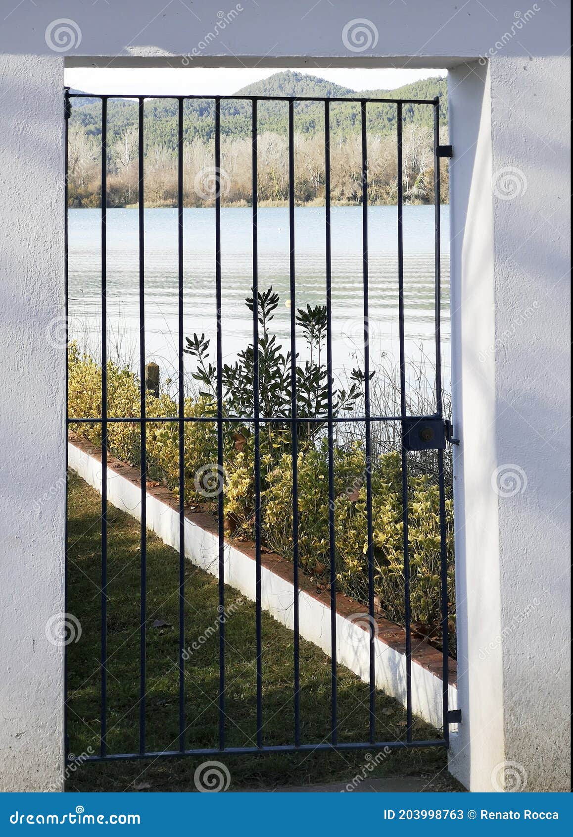 Photograph of a gate stock image. Image of arch, architecture - 203998763