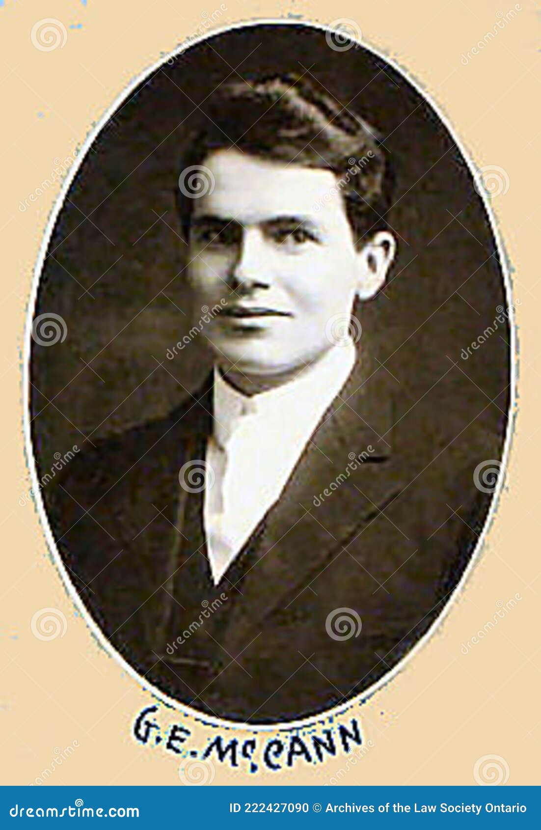 Photograph Of George Edgar McCann (d. 1963) Picture. Image: 222427090