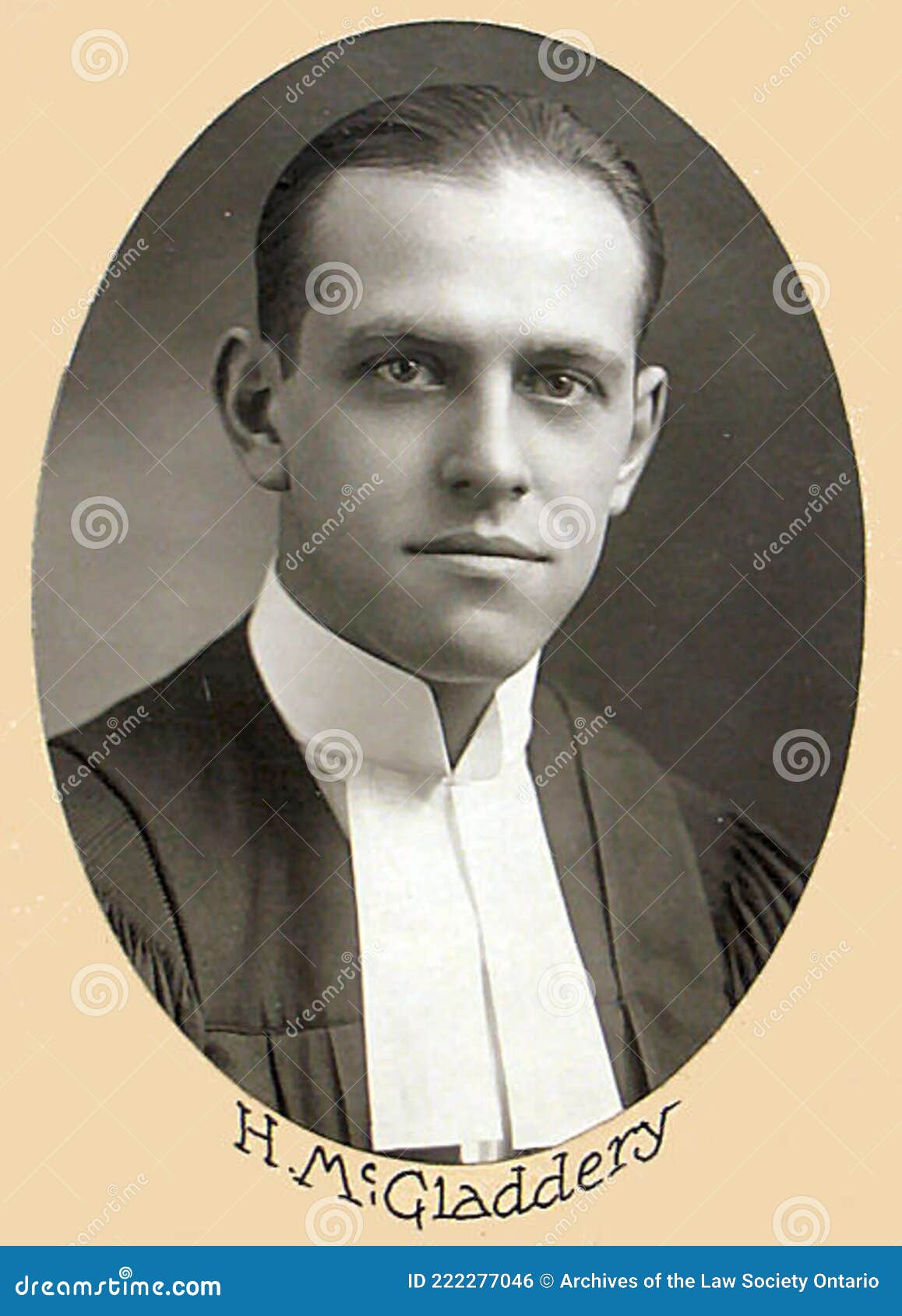 Photograph Of Harry Richards McGladdery (1900-1977) Picture. Image ...