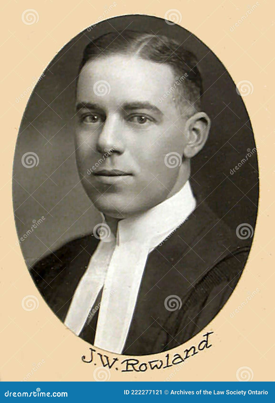 Photograph Of John Wilfred Rowland (d. 1958) Picture. Image: 222277121