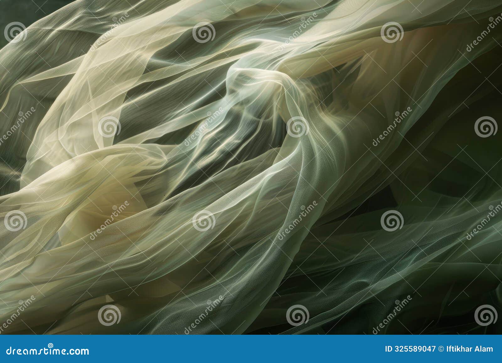 A Photograph of Layered, Translucent Veils Creating a Dreamlike Effect ...