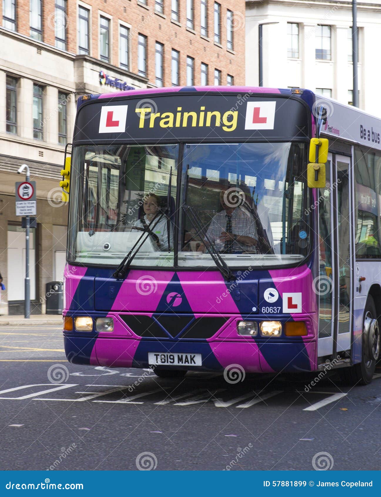 Photograph of a Learner Bus Driver. Editorial Stock Image - Image of ...