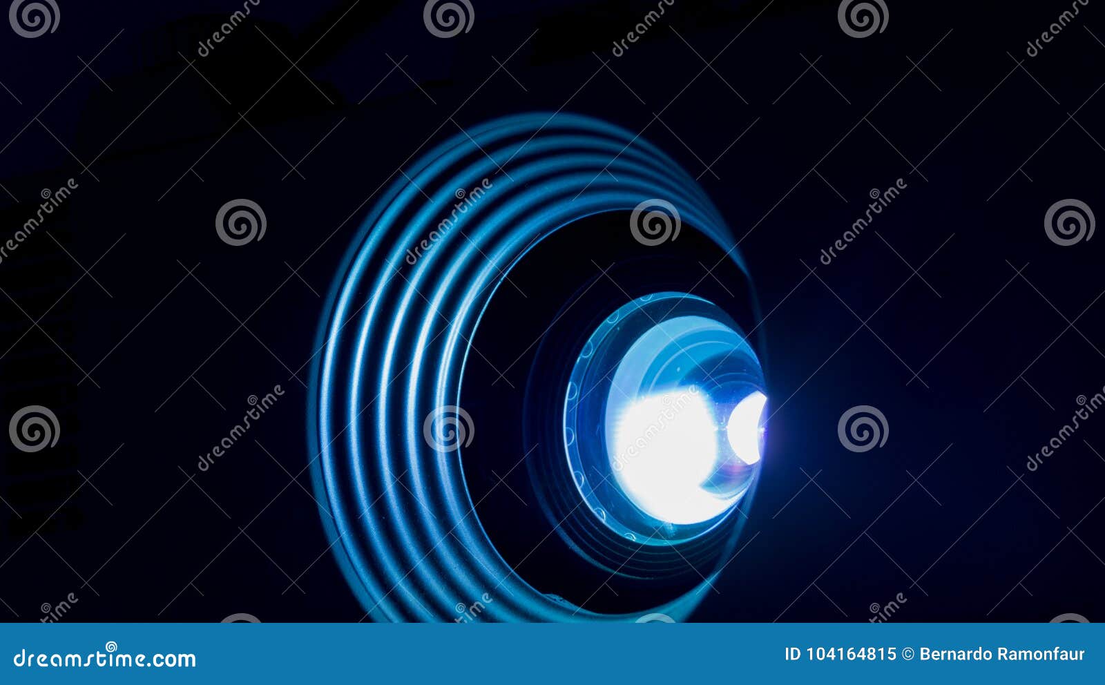 Projector lens photograph stock image. Image of technology - 104164815