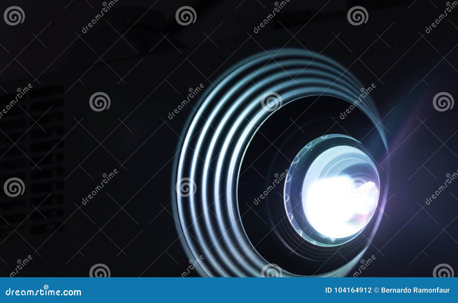 Projector lens photograph stock photo. Image of light - 104164912