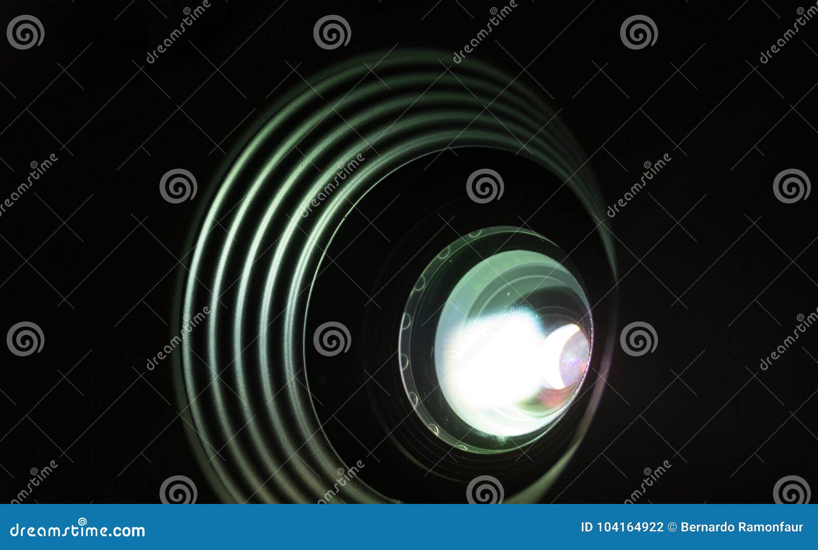 Projector lens photograph stock photo. Image of glass - 104164922