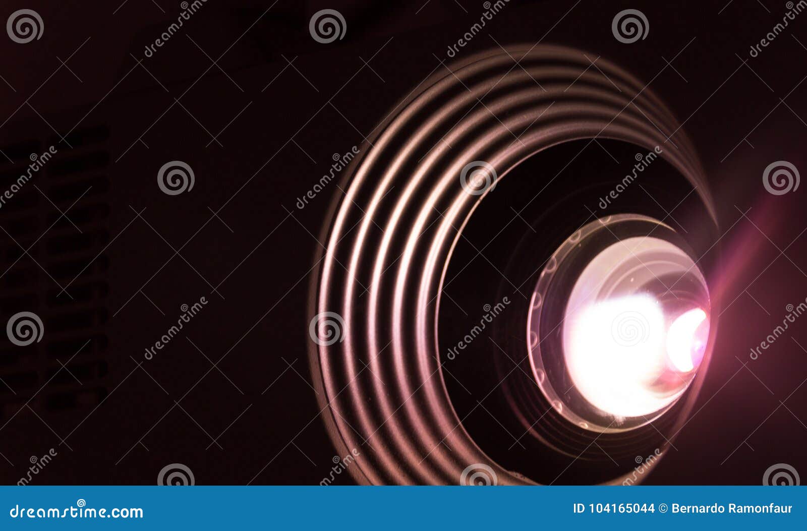 Projector lens photograph stock photo. Image of light - 104165044