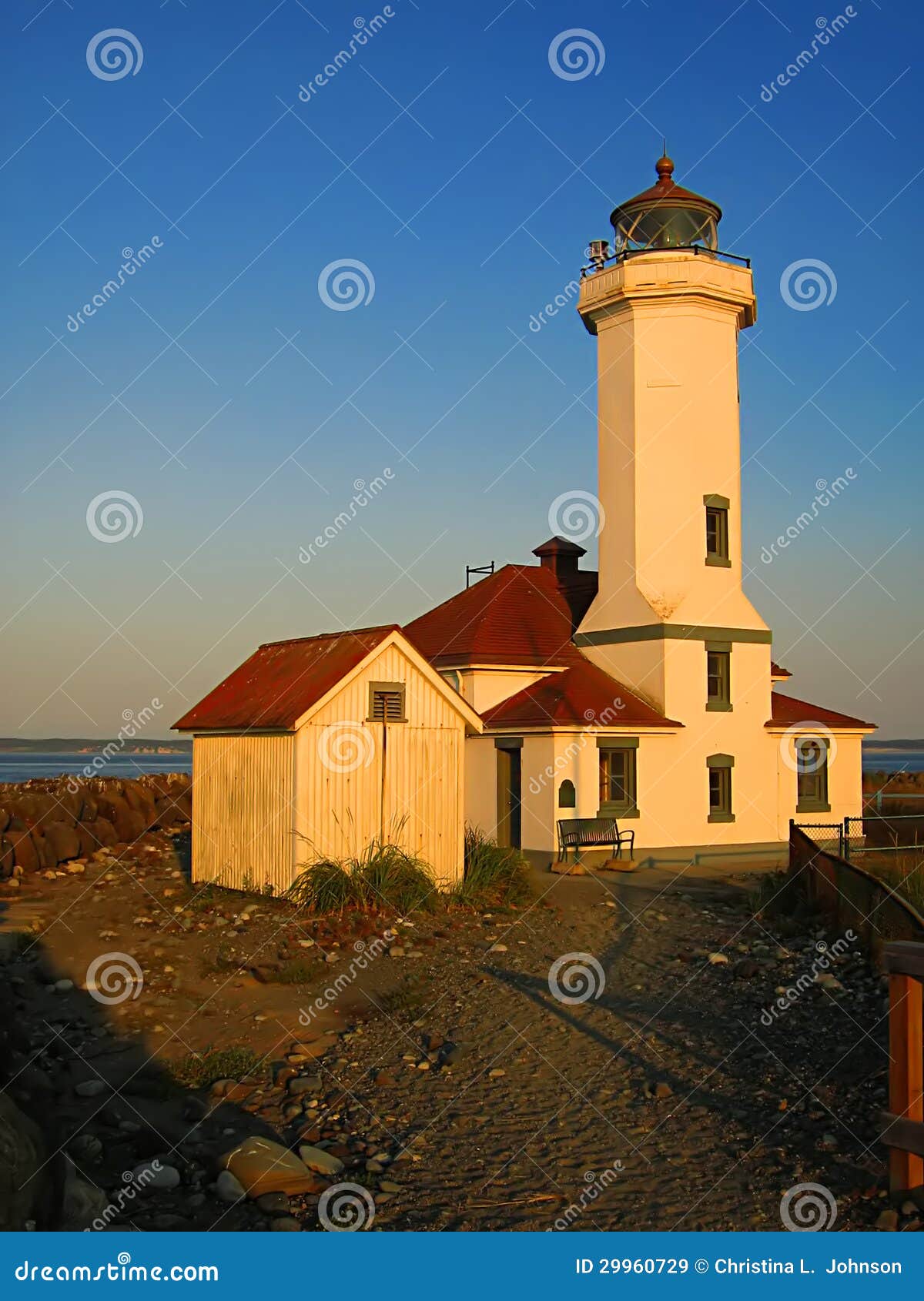 Lighthouse stock image. Image of masonry, lake, gulf - 29960729